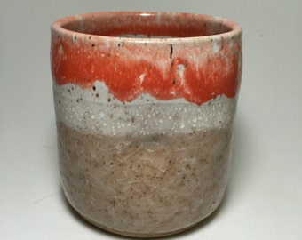 Items similar to Ceramic cup, Rustic Ceramic cup, oversized ceramic mug ...