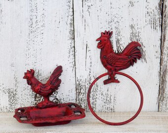 Rooster wall decor | Etsy