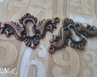 Keyholes Connectors Key Holes Skeleton Keyhole Steampunk