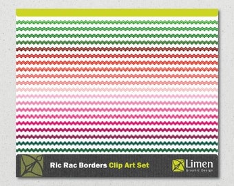 Ric rac border | Etsy