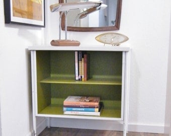 Vintage Wooden Library Book Cart Rolling Book Cart by 15degrees