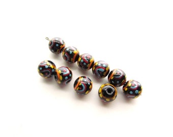 Peru ceramic beads | Etsy