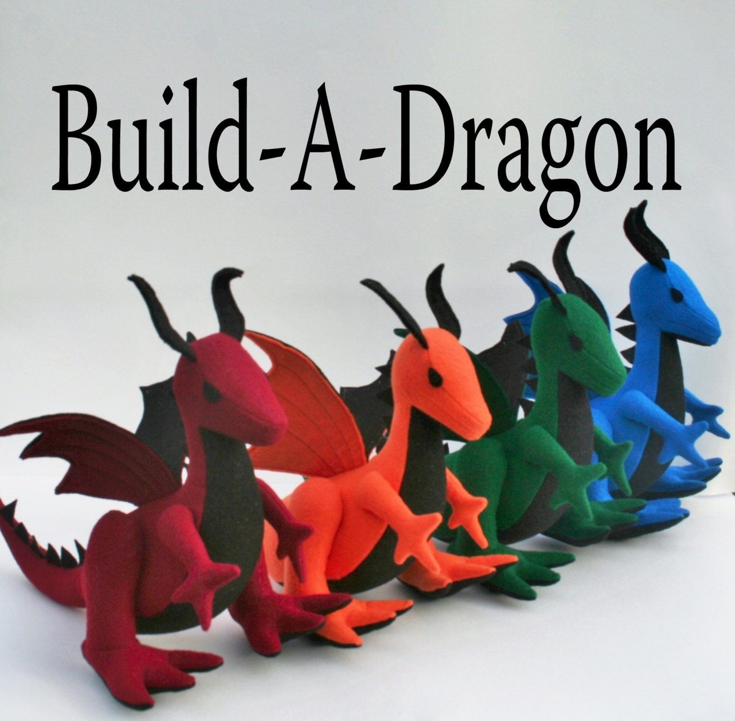 Build-A-Dragon Personalized Plush Dragon Custom