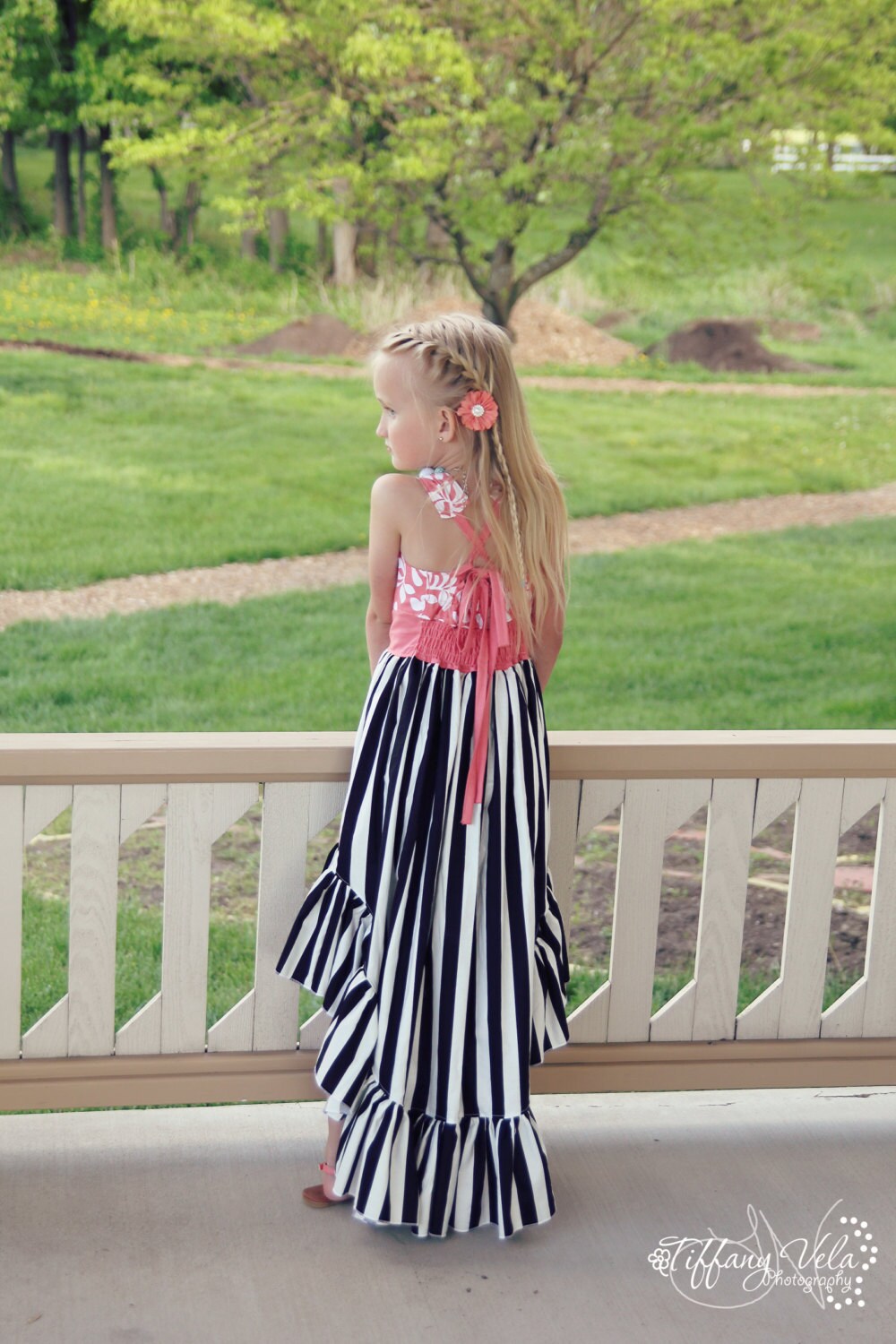 Hope's Hi-Low Dress PDF Pattern Sizes 6/12m to 8 Girls