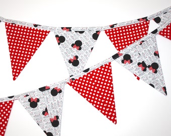 Minnie mouse flags | Etsy