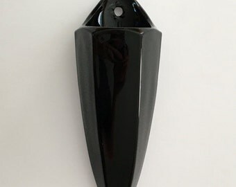 Glass wall pocket | Etsy