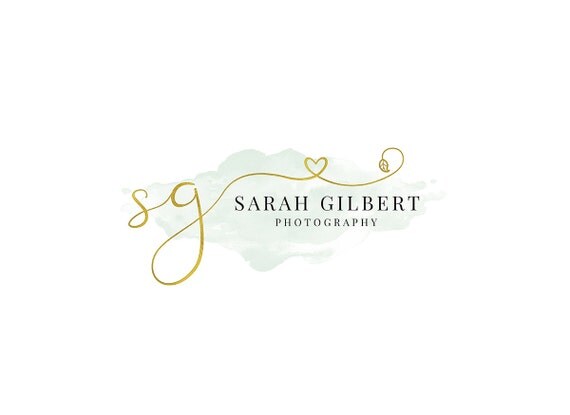 Photography Logo and Watermark Gold and by StellarDesignStudio