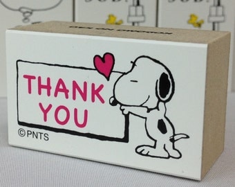 Snoopy thank you | Etsy