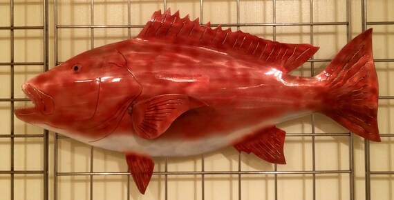 Red Snapper by JDArtMetalDesigns on Etsy