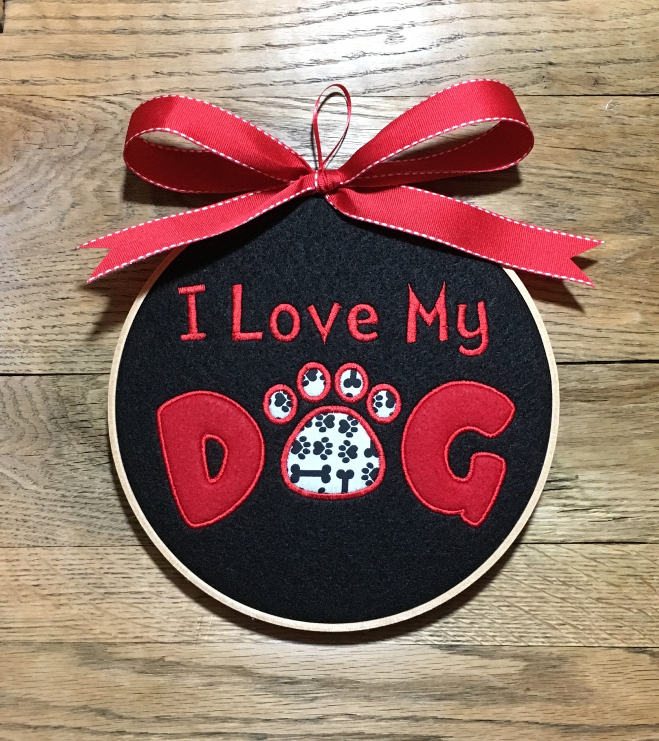 I Love My Dog Sign I Love My Dog Dog Sign Dog Lover Gift