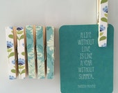 Clothespin Peg Fridge Magnets Button Magnets by TheHomemadeHaven