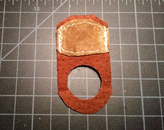 Leather thimble | Etsy