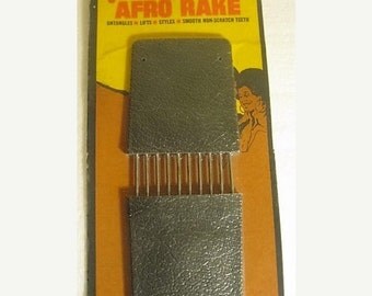 Afro pick | Etsy
