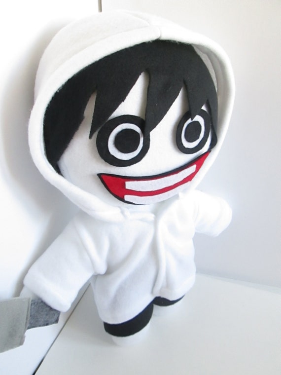 Jeff the Killer Plushie Inspired by Creepypasta
