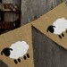 Sheep Banner Lamb Banner Easter Banner Lamb by ViViCreative