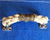 Unique rope drawer pulls related items | Etsy
