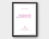 Drive movie poster | Etsy