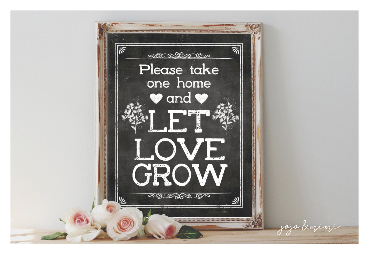 Instant 'Please take one home & let love GROW'
