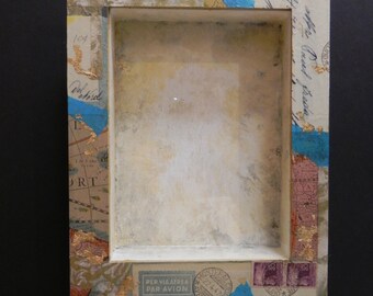 Items similar to Mini Quilt in Shadow Box Frame on Etsy