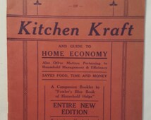 Unique kitchen kraft related items | Etsy