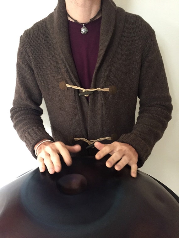 Handpan PendPAn-mini pendant necklace sterling silver vintage