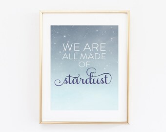 We are stardust | Etsy