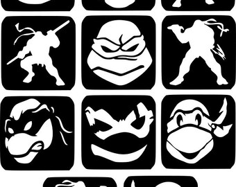 Turtle stencils | Etsy