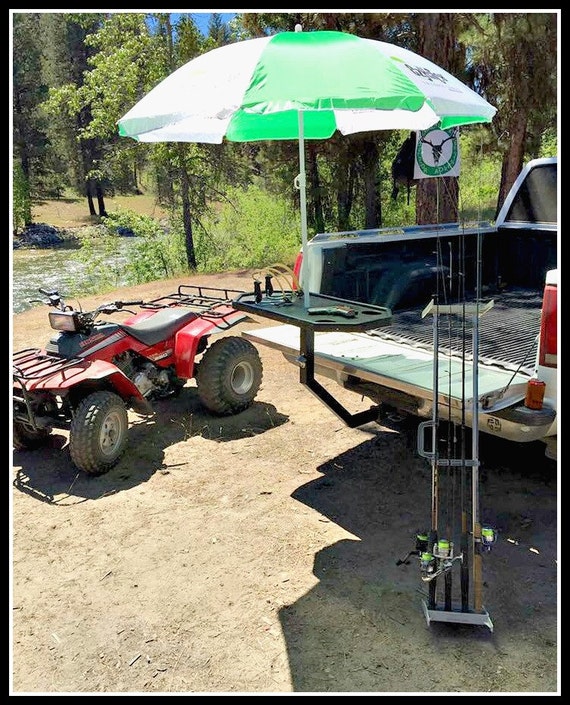 The EZ Hitch Tailgate Table is a trailer hitch by EzHitchTable