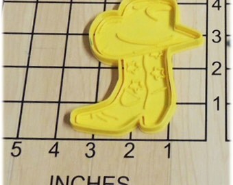 Cowboy boot cookies | Etsy