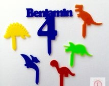 Popular items for dinosaur cake topper on Etsy