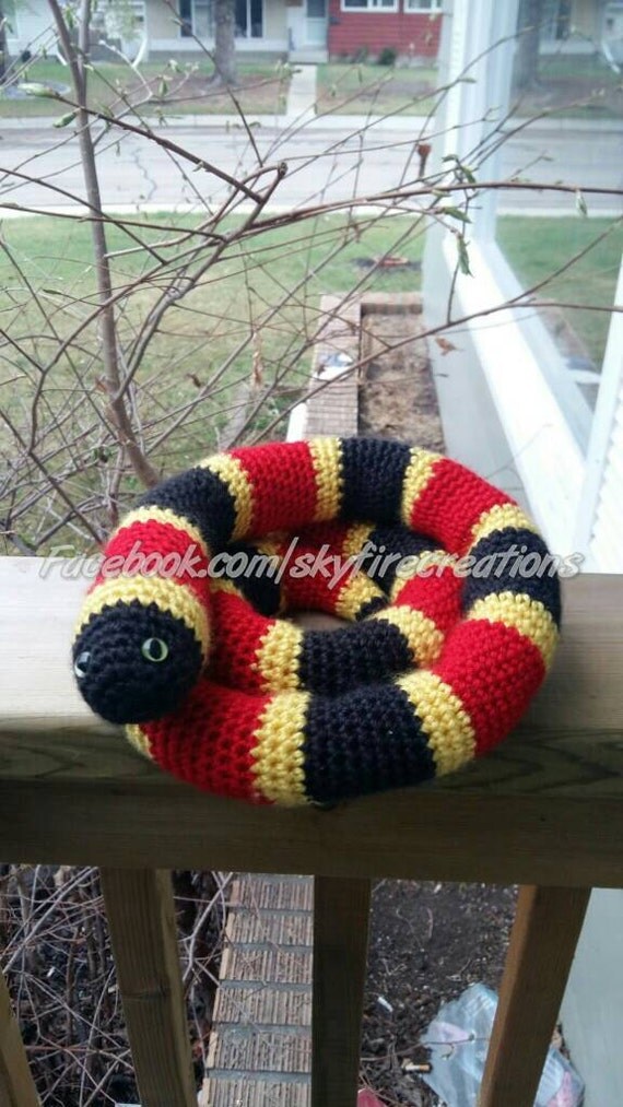 Large Coral Snake Plush