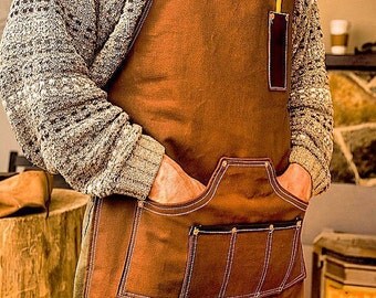 Woodworking apron | Etsy