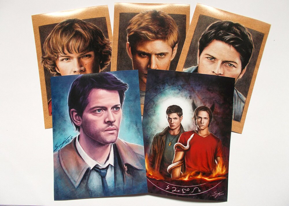 Supernatural photo prints various pictures