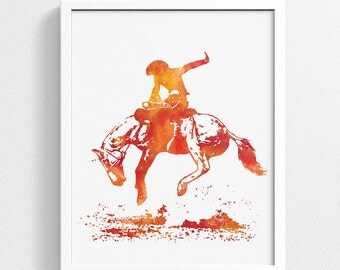 Rodeo poster | Etsy
