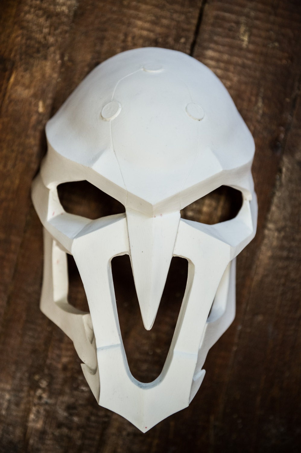 Inspired Overwatch reaper UNPAINTED mask Halloween cosplay
