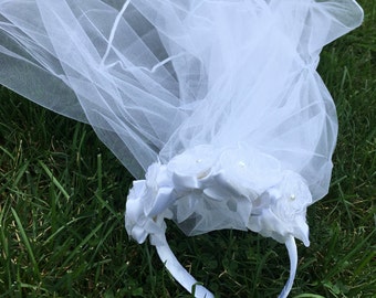 Communion headpiece | Etsy