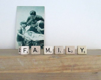 Unique family block letters related items | Etsy