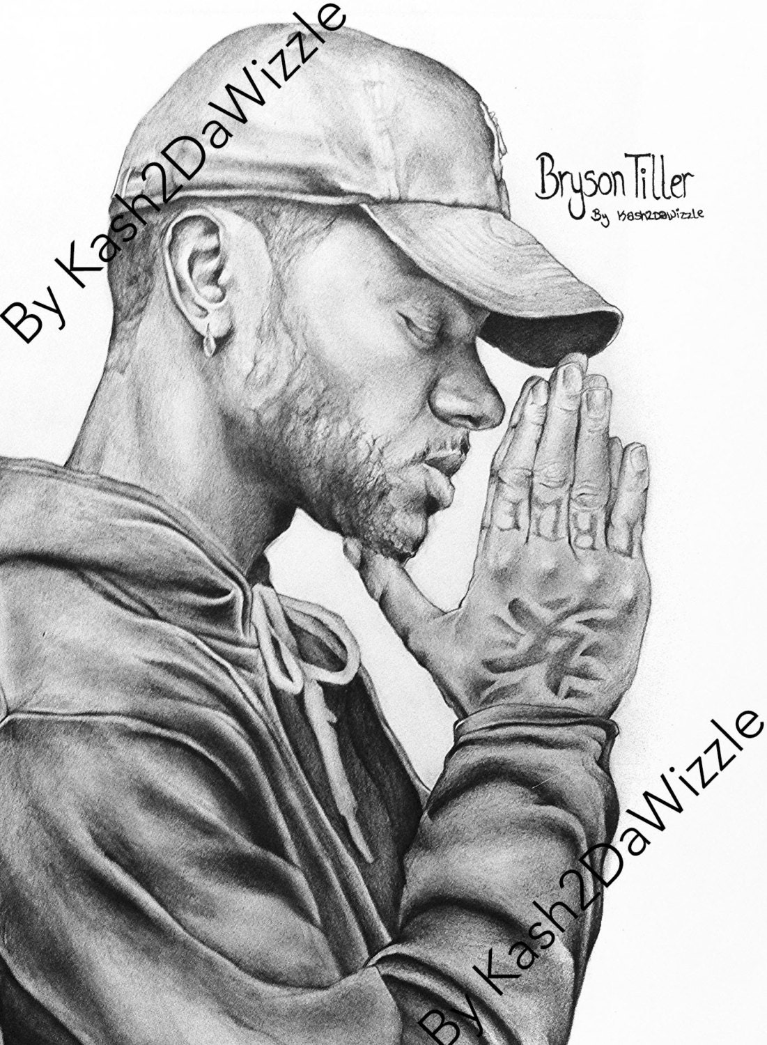 Bryson Tiller Drawing