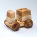 Pull Rolling Toy Eco Toy With Wheels Wooden Machine by daddidit