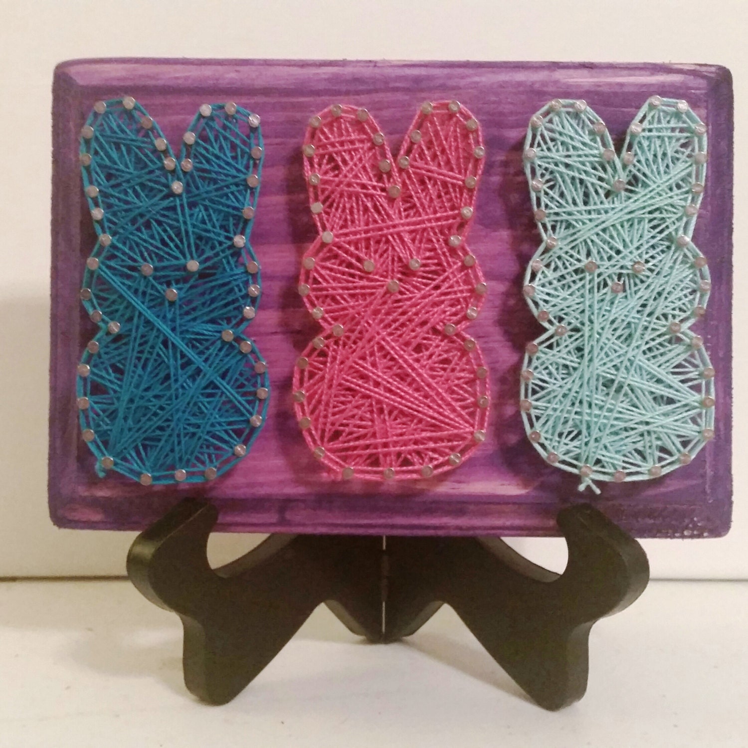 Peeps String Art Sign Easter Made to Order