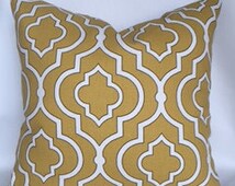 Unique mustard yellow pillow related items | Etsy