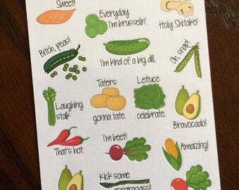 Vegetable pun | Etsy