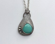 Unique turquoise pendant related items | Etsy