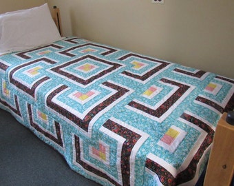 Geometric quilt | Etsy