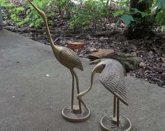 Heron figurine | Etsy