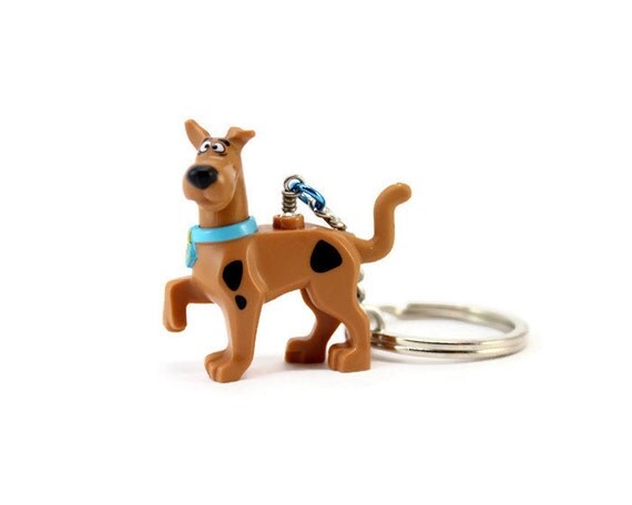 Scooby Doo Keychain made from New LEGO® Scooby Doo Figure