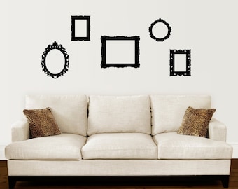 Frame wall decal | Etsy