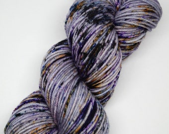 hand dyed yarn hand painted yarn by WeeChickadeeWoolery on Etsy