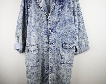 Unique denim duster related items | Etsy