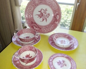 Vintage spode | Etsy